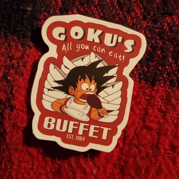 Other | Kid Goku Sticker | Poshmark